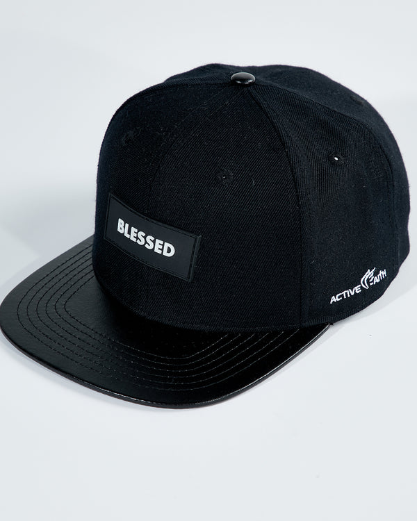 BLESSED Premium Snapback Hat - Active Faith Sports