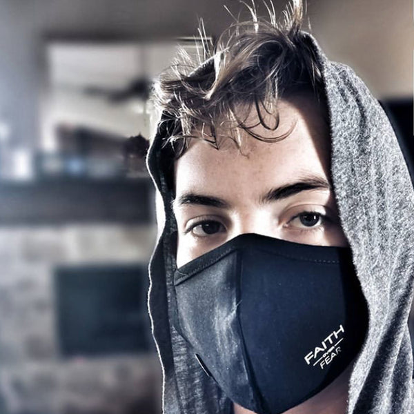 Faith Over Fear Cotton Mask - Active Faith Sports
