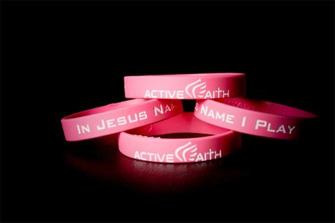 Active Faith IJNIP Band Pink/White - Active Faith Sports
