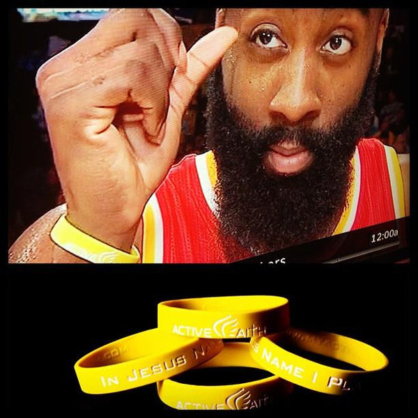 Active Faith IJNIP Band Yellow/White - Active Faith Sports